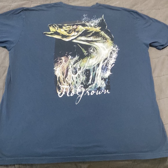 Flogrown | Shirts | Flogrown Large Fish Graphic T Size Xxl | Poshmark